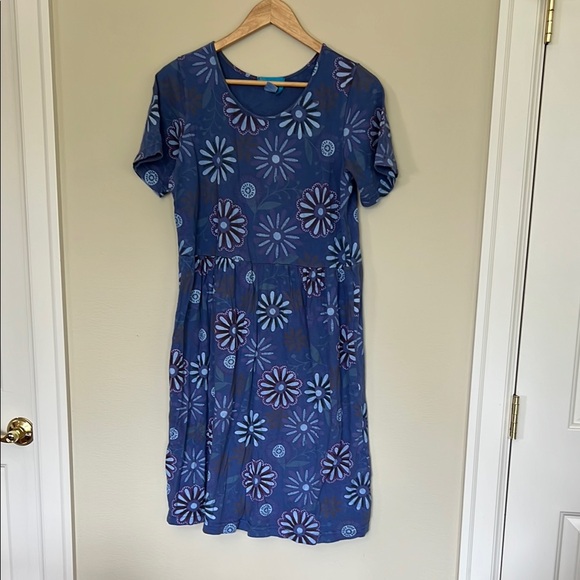 fresh produce | Dresses | Fresh Produce Blue Floral Midi Dress | Poshmark